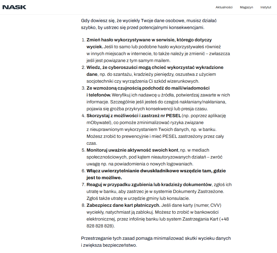 Czy podanie numeru konta jest bezpieczne? • KwestiaBezpieczeństwa.pl